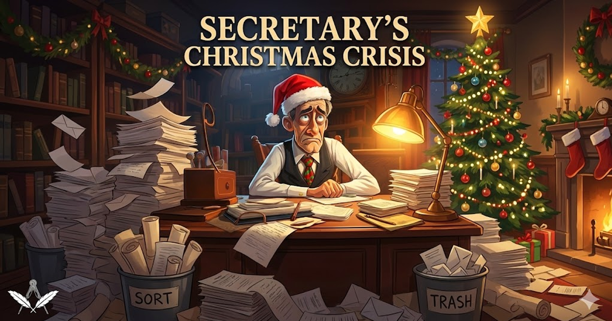 Secretary's Christmas Crisis | The Working Tools